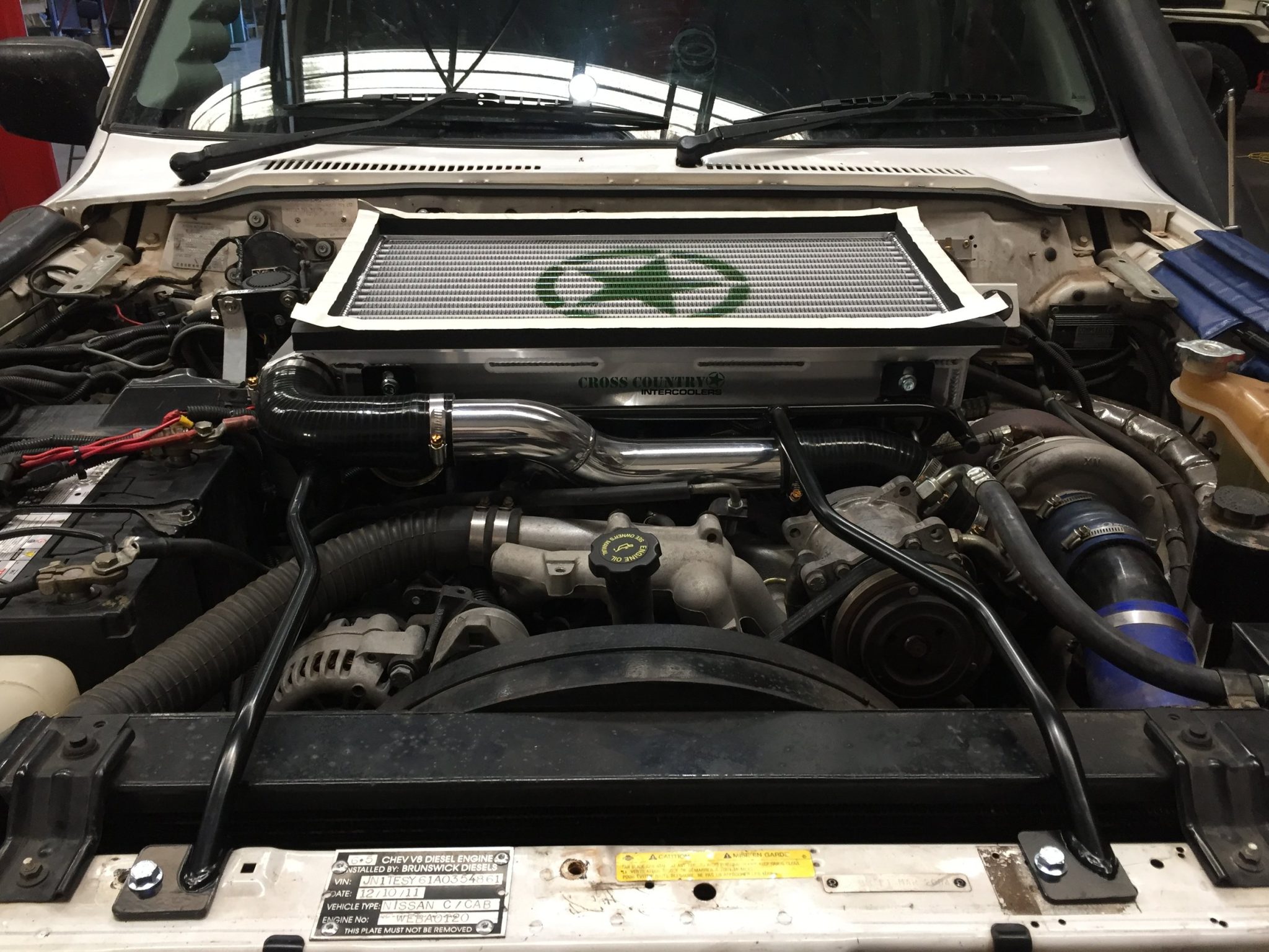 GU NISSAN PATROL V8 BRUNSWICK CONVERSION ULTIMATE INTERCOOLER – Cross ...