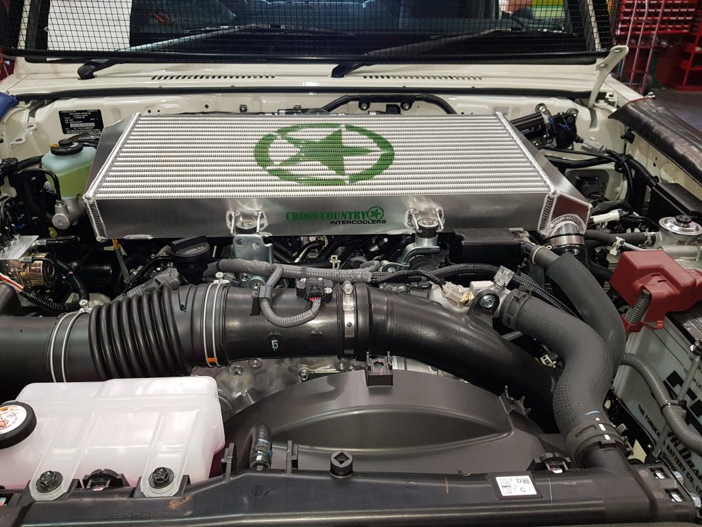 TOYOTA LANDCRUISER VDJ76/78/79 SERIES TWIN FAN ULTIMATE INTERCOOLER KIT ...